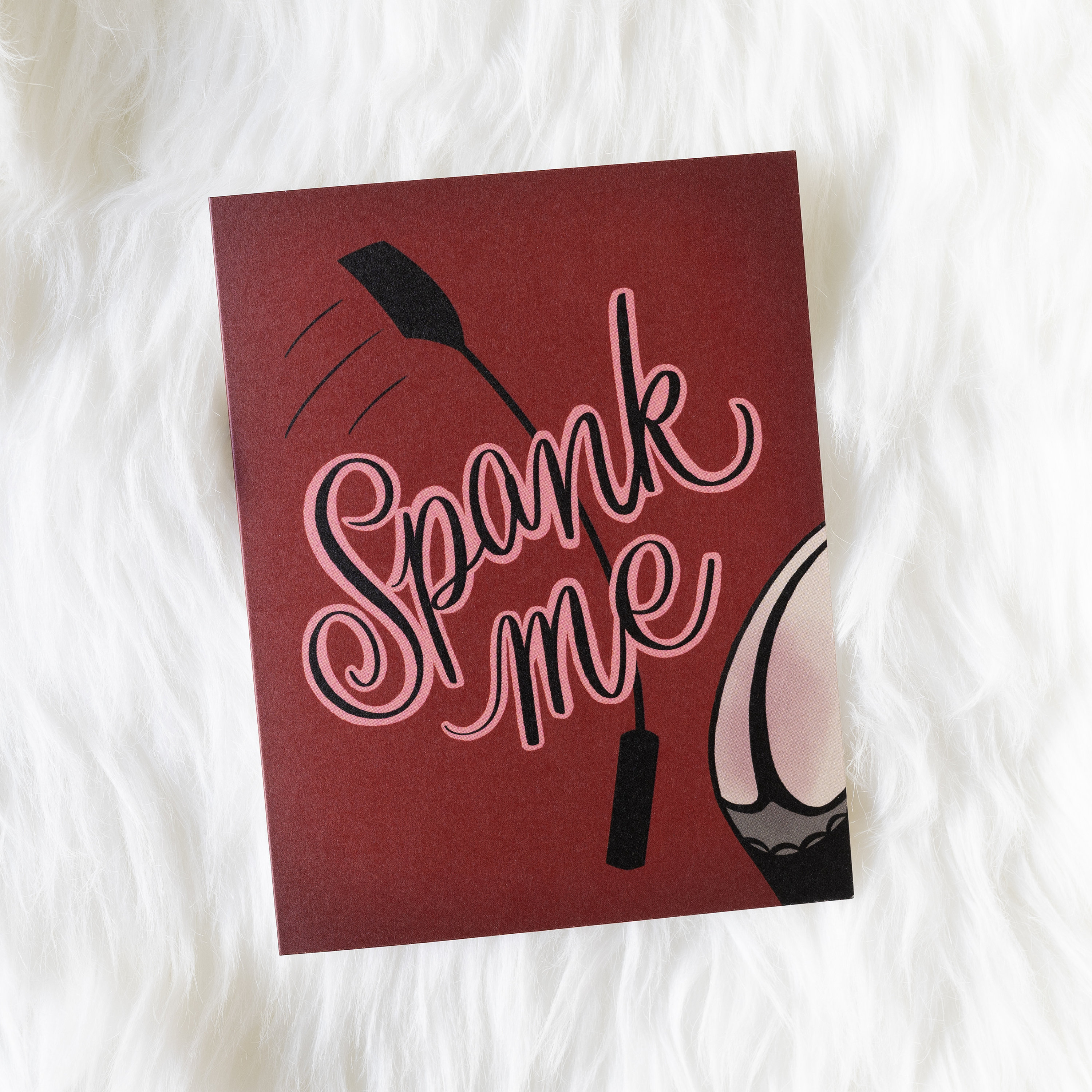 Spank Me Greeting Card, Flirty Greeting Card, Naughty, Sexy, Kinky ...