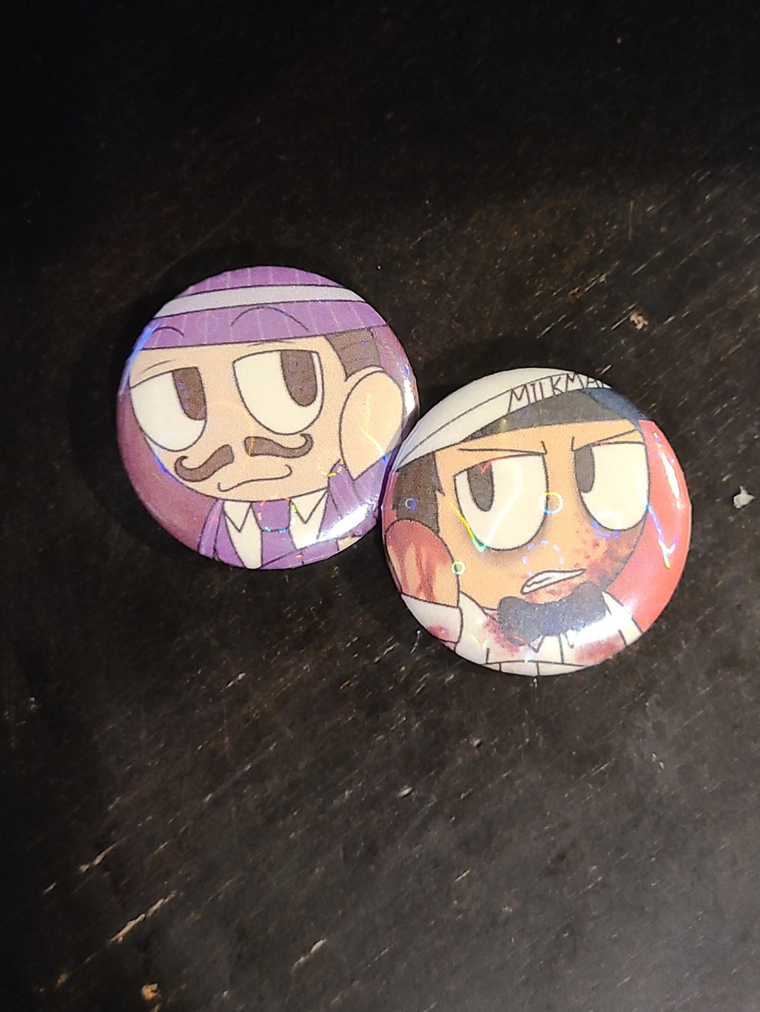 Custom Pin Back Button Commissions ( Please Read Description Before Ordering!! ) - Etsy