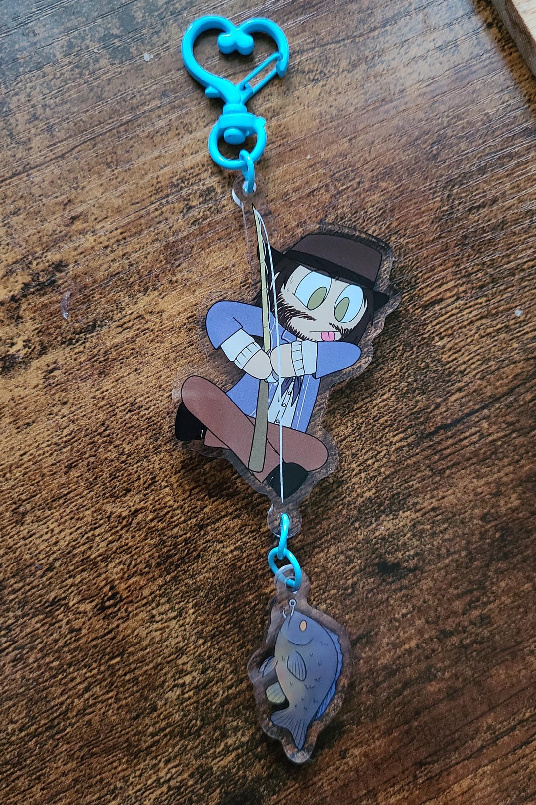 RDR2 - Kieran Duffy Fishing Dangle Keychain - Etsy