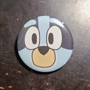 Bluey Pin Back Buttons - Etsy