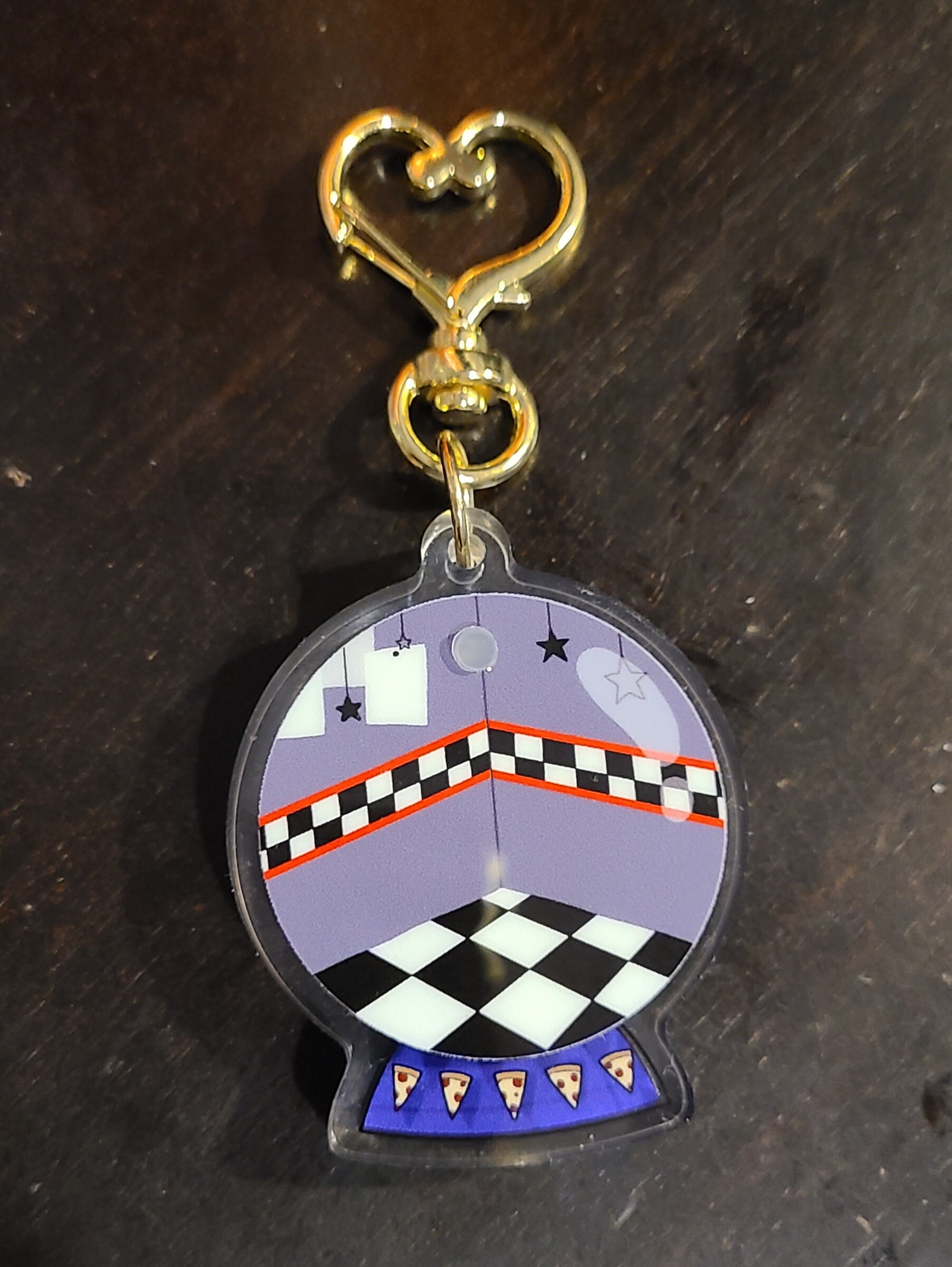 Five Nights at Freddy's - Snow Globe Keychain - Etsy
