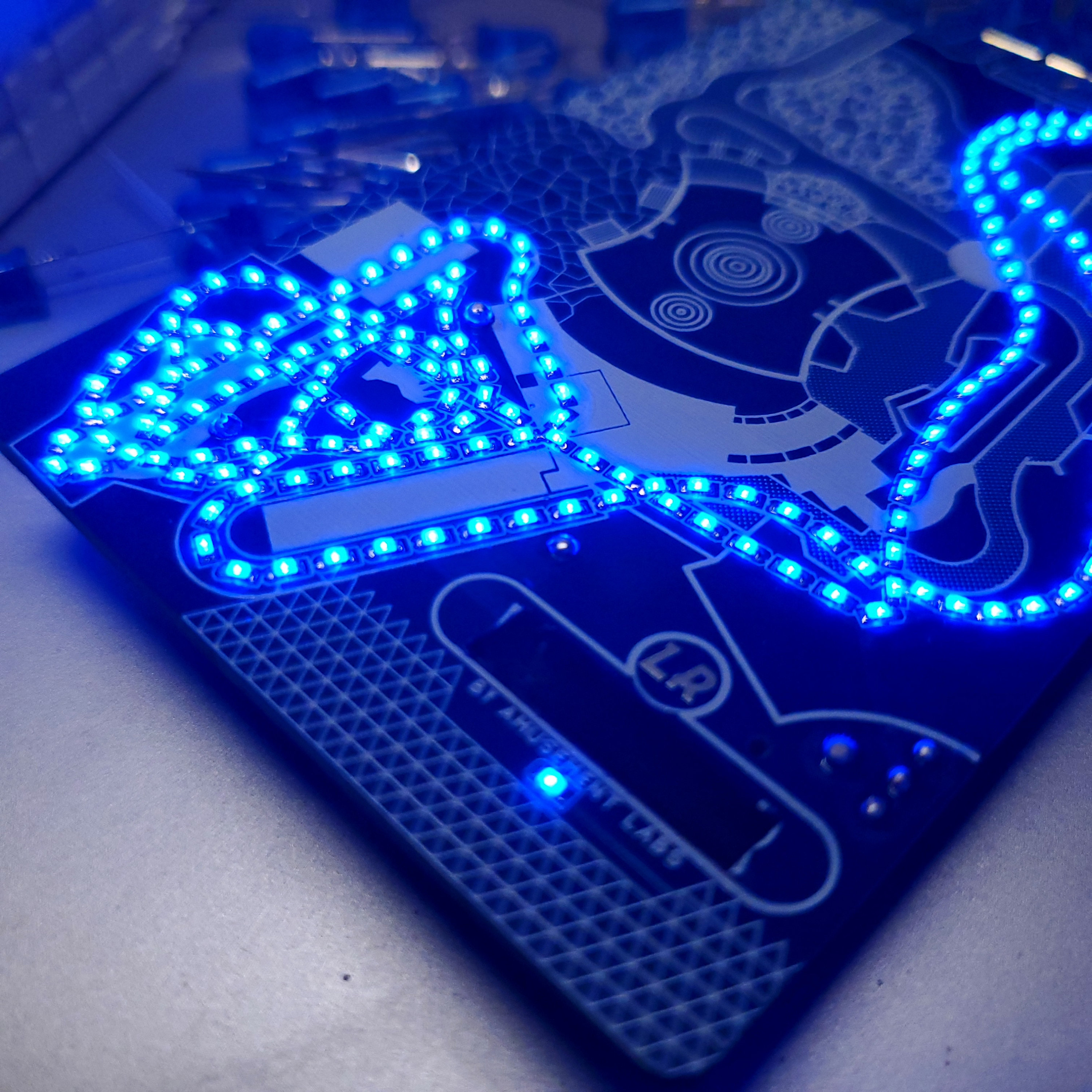 Velocicoaster Inspired LED Display velociraptor Coaster Lightrides ...
