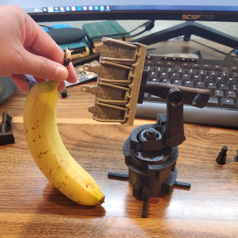 Lil' CNU - 8" Desk Robot Arm Model | Inspired by Monsters Unchained ...