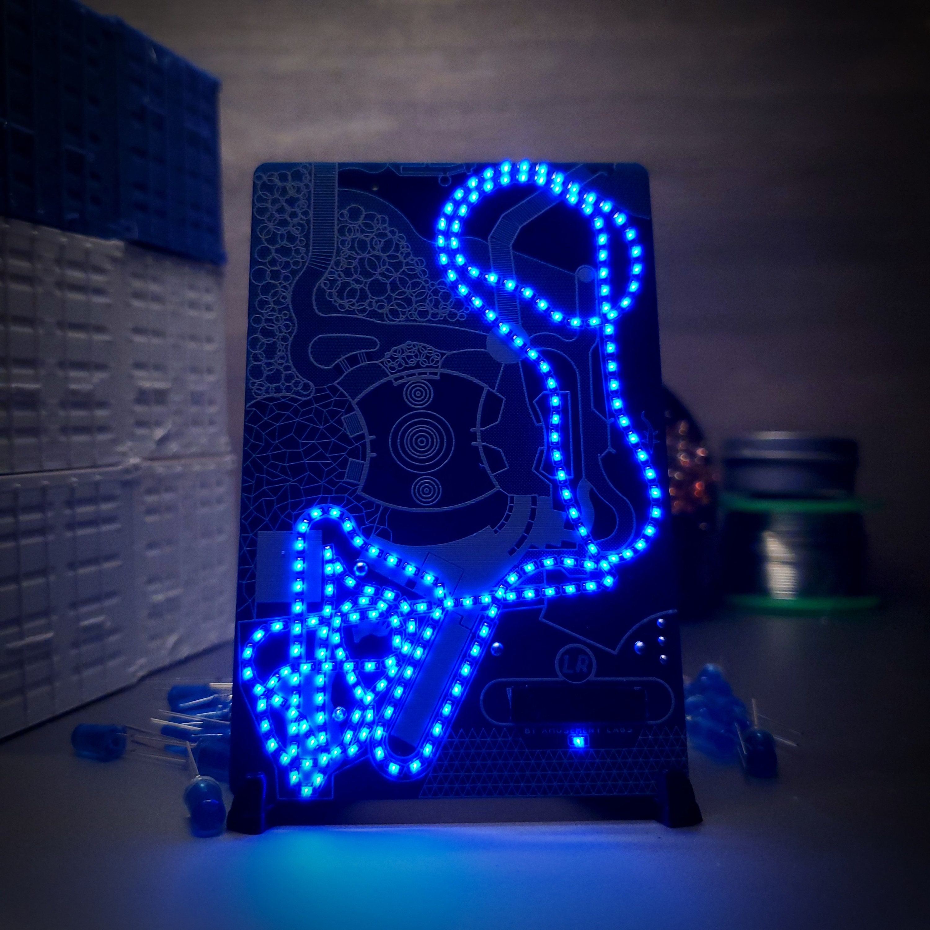 Velocicoaster Inspired LED Display velociraptor Coaster Lightrides ...