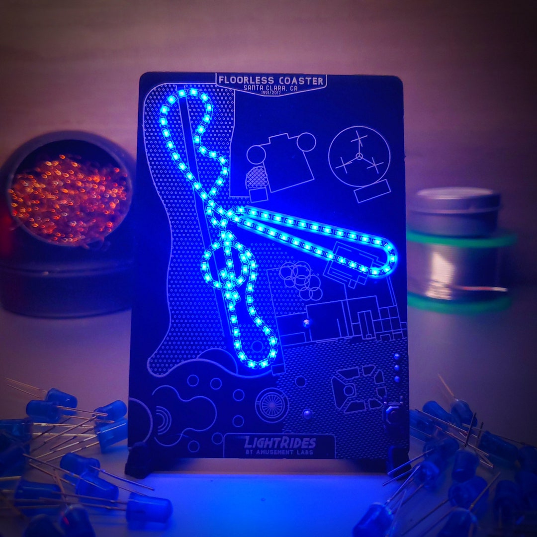 Patriot Inspired LED Display "floorless Coaster" - Santa Clara, CA ...