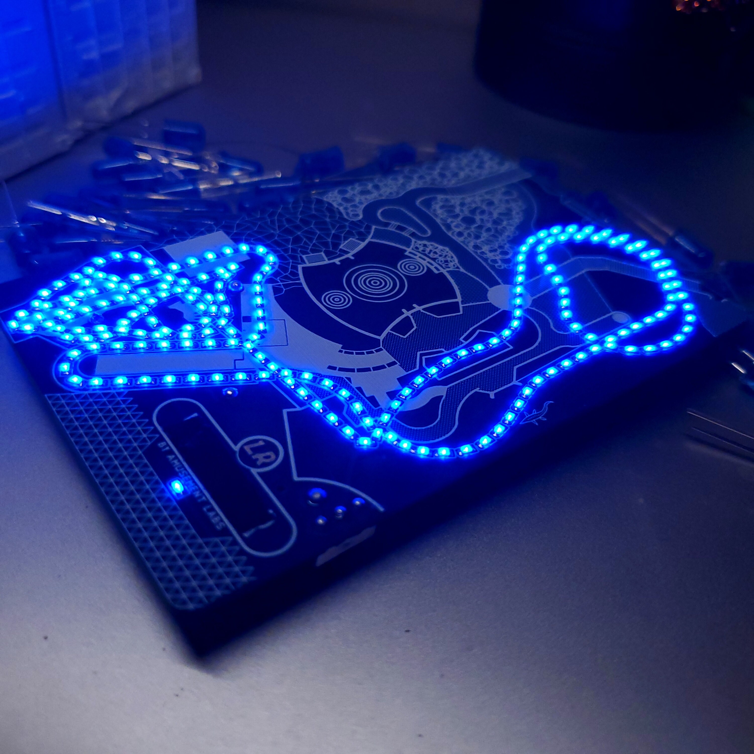 Velocicoaster Inspired LED Display velociraptor Coaster Lightrides ...