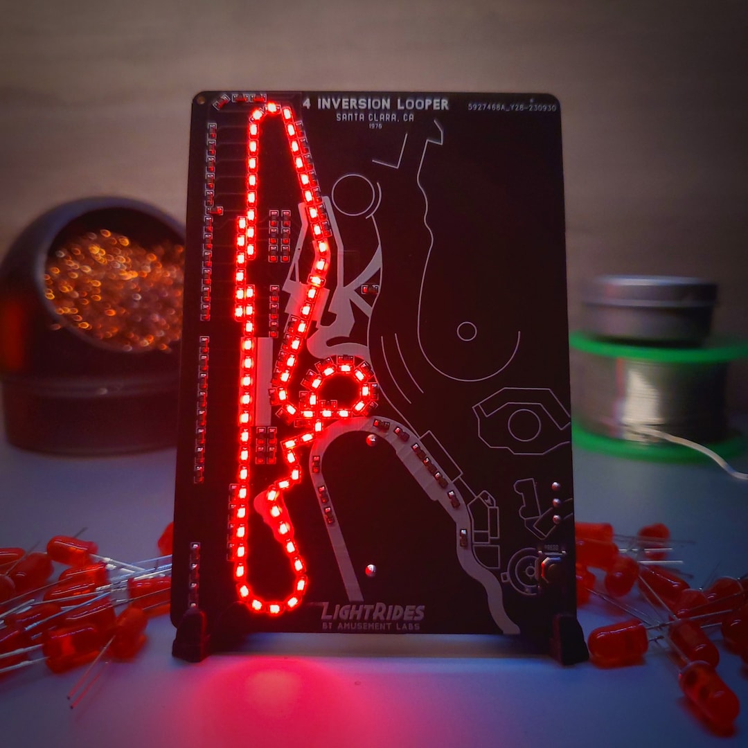 Demon Inspired LED Display 4 Inversion Looper Santa Clara, CA ...