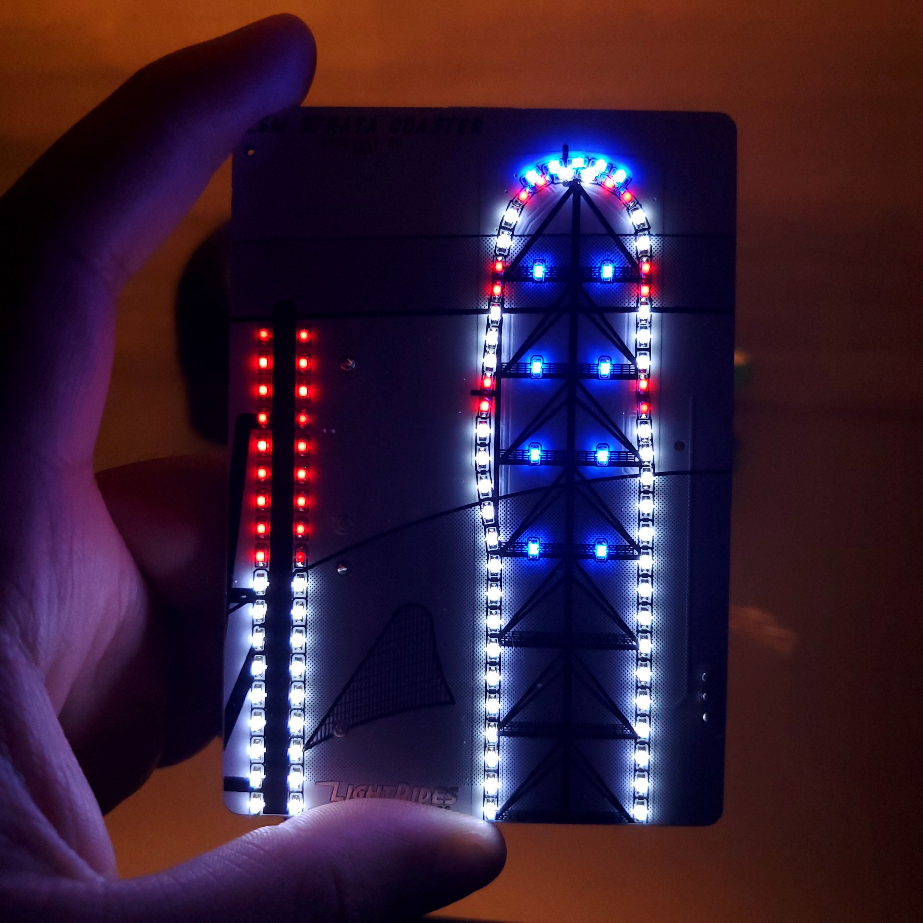 Top Thrill 2 Inspired lsm Strata Coaster Lightrides Light-up LED Roller ...