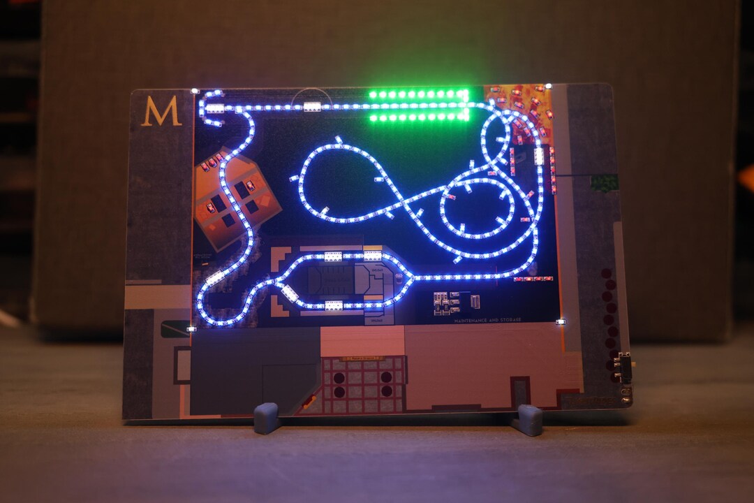 Revenge of the Mummy Inspired Light-up Display | Lightrides XL | LED ...