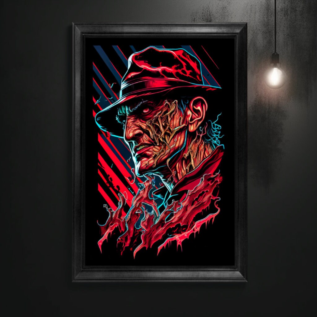 Freddy Krueger Poster Freddy Krueger Digital Art Freddy Krueger ...
