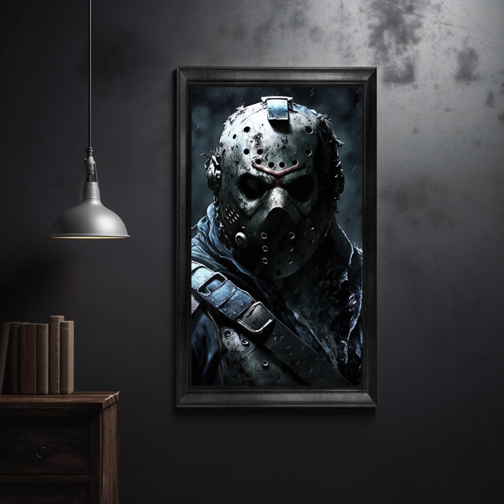 Jason Voorhees Poster Jason Voorhees Digital Art Jason Voorhees ...