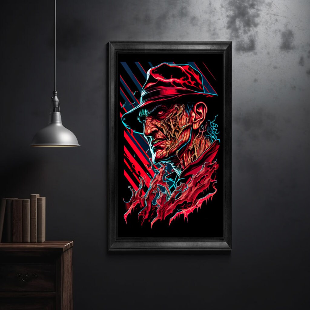 Freddy Krueger Poster Freddy Krueger Digital Art Freddy Krueger ...