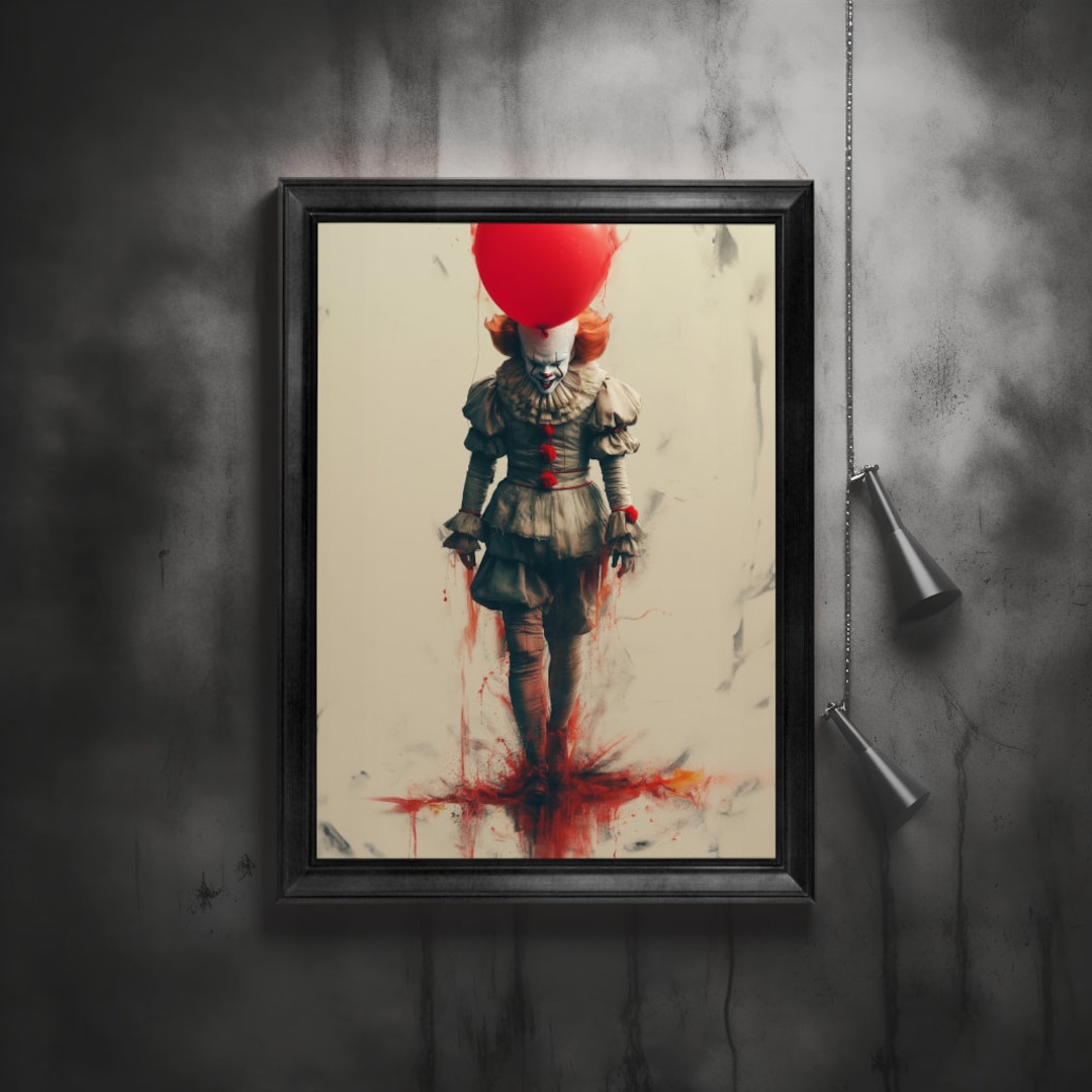 Pennywise Digital Poster IT Digital Poster Pennywise Poster IT Poster ...