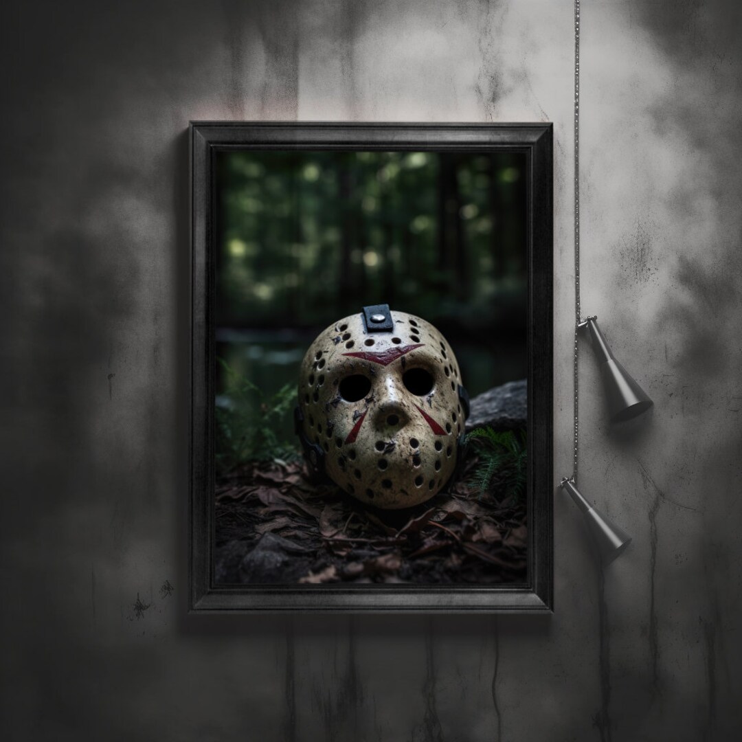 Jason Voorhees Poster Horror Movie Decor Friday the 13th Art Print ...