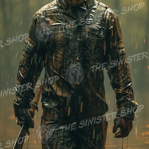 Jason Voorhees iPhone Wallpaper, Set of 12, Friday the 13th iPhone ...