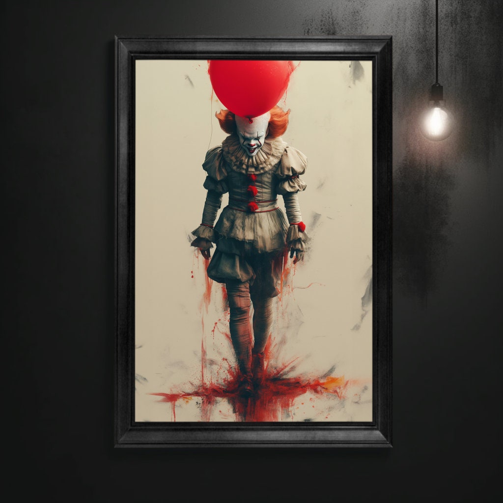 Pennywise Digital Poster IT Digital Poster Pennywise Poster IT Poster ...