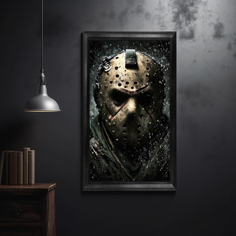 Jason Voorhees Poster Jason Voorhees Digital Art Jason Voorhees ...