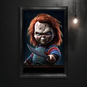 Chucky Poster Chucky Digital Art Chucky Downloadable Poster Child's ...