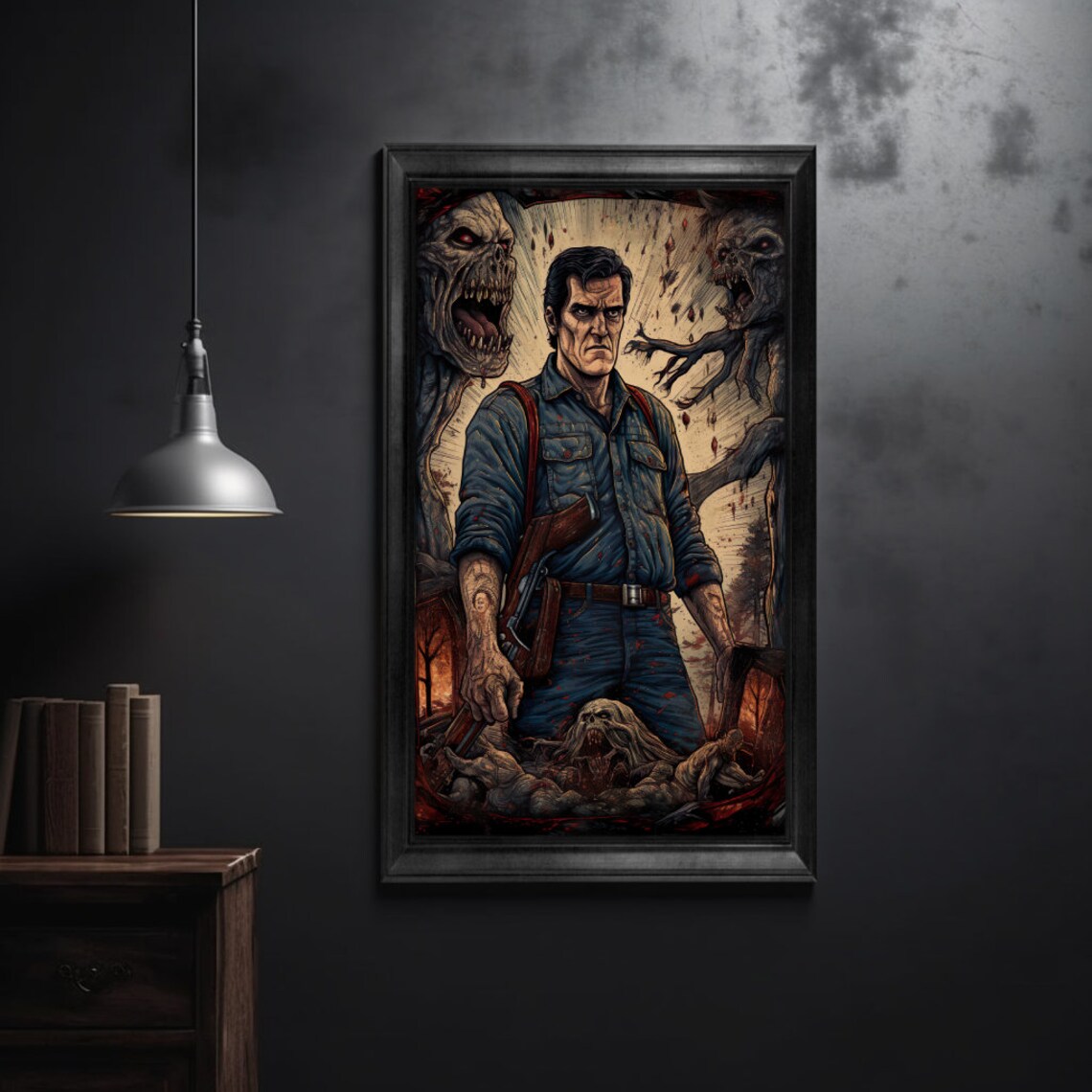 Evil Dead Poster Evil Dead Home Decor Evil Dead Art Evil Dead - Etsy