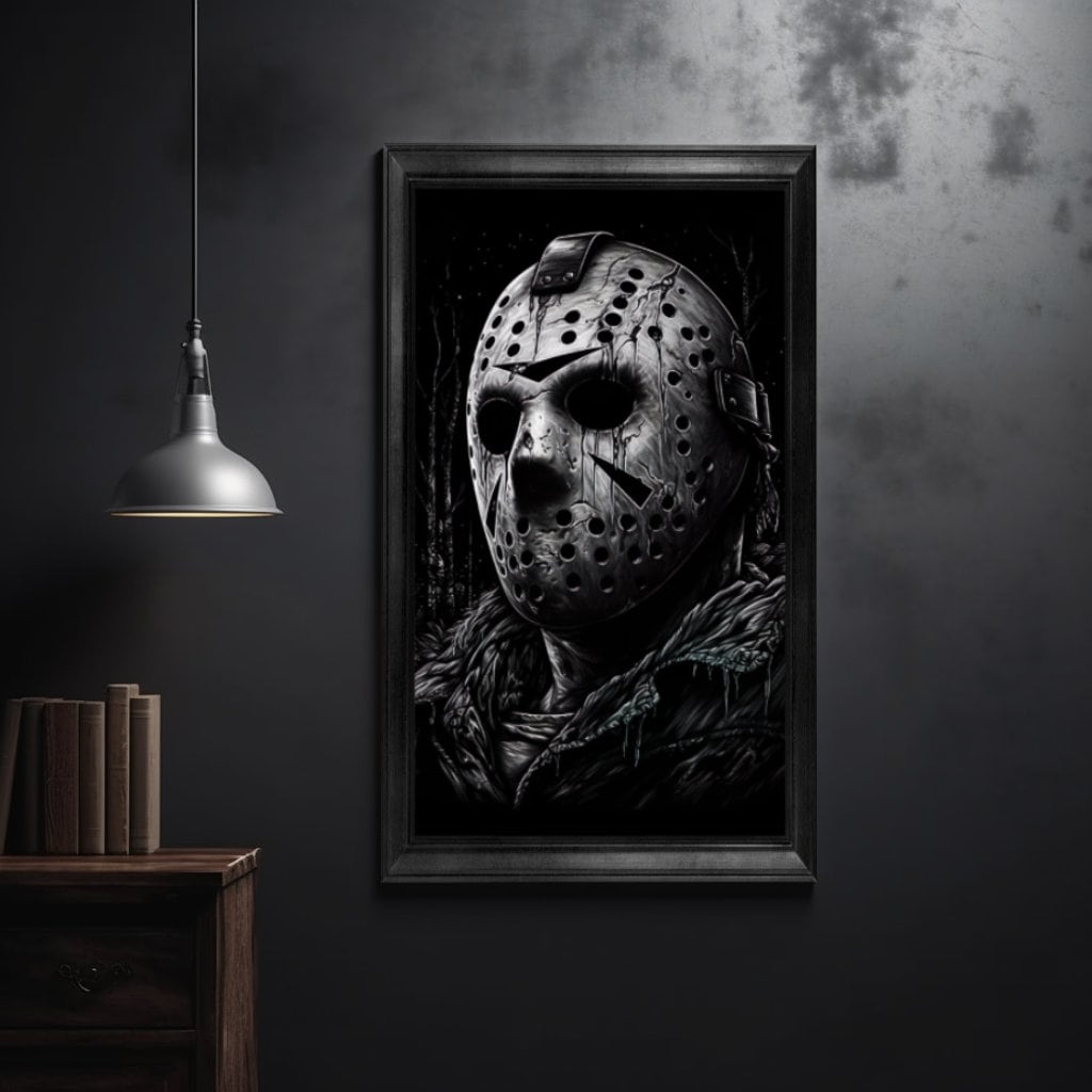 Jason Voorhees Poster Jason Voorhees Digital Art Jason Voorhees ...