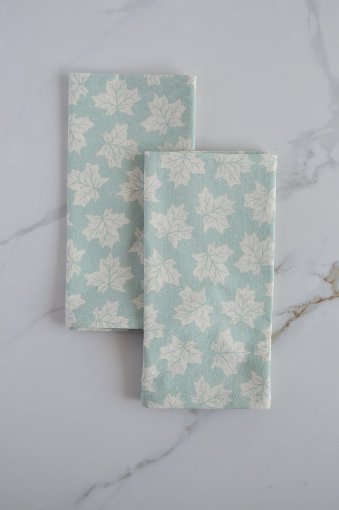 Leaf Cloth Napkins, Fall Cotton Napkins, Thanksgiving Napkins - Etsy