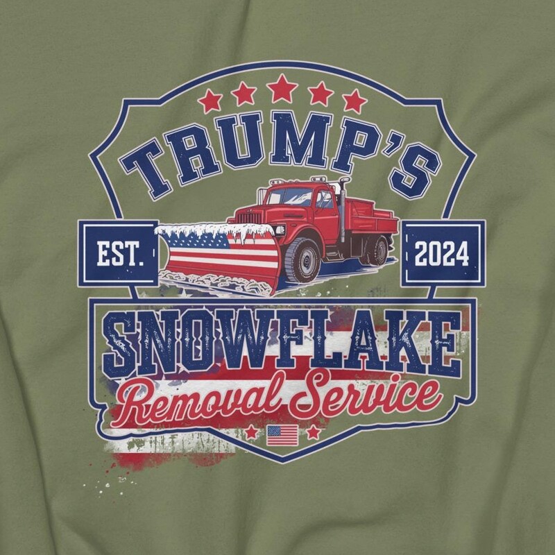Trumps Snowflake Removal Service Hoodie - Etsy
