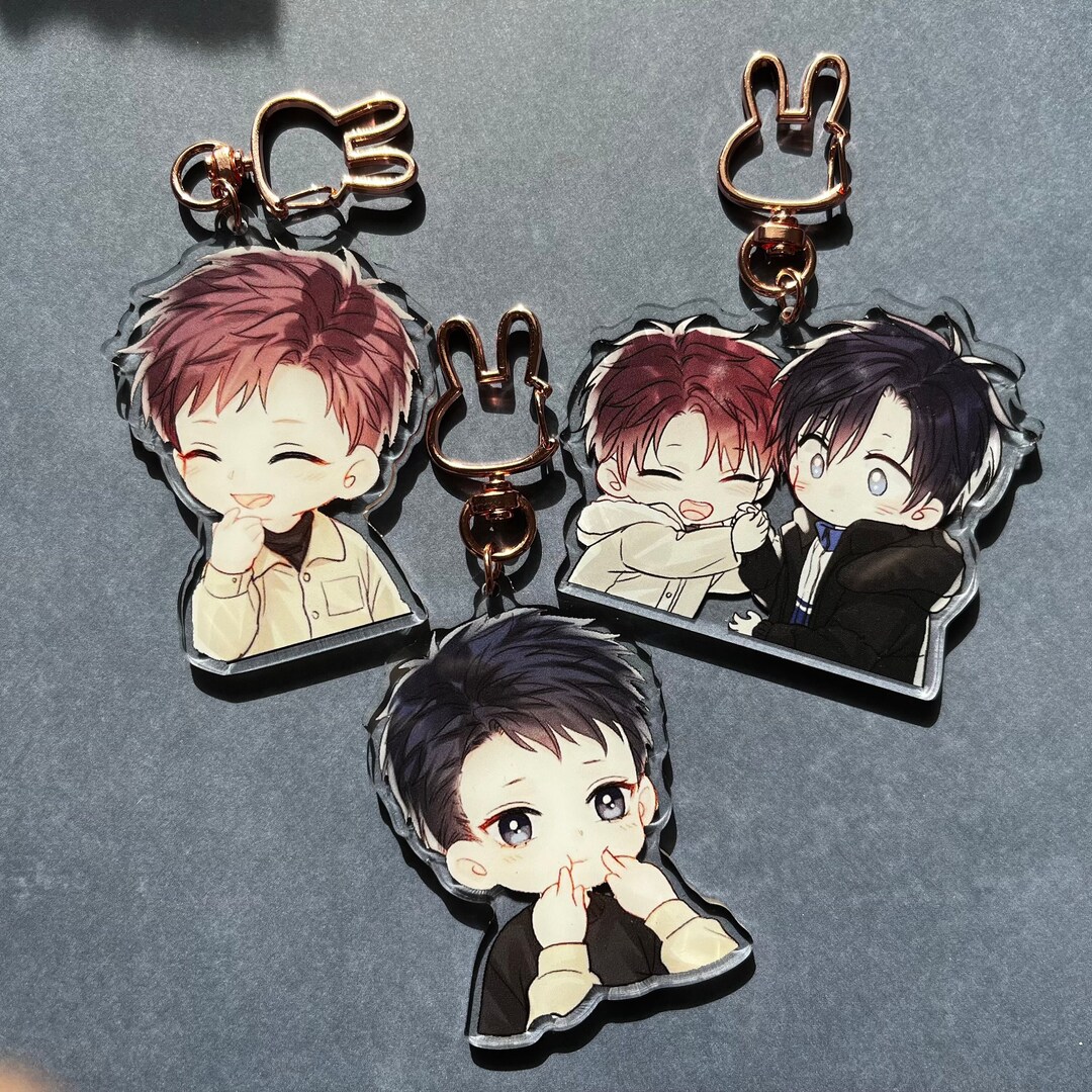 An Accident in Broad Daylight Yi Zhe and Tang Cheng Keychain/stickers ...