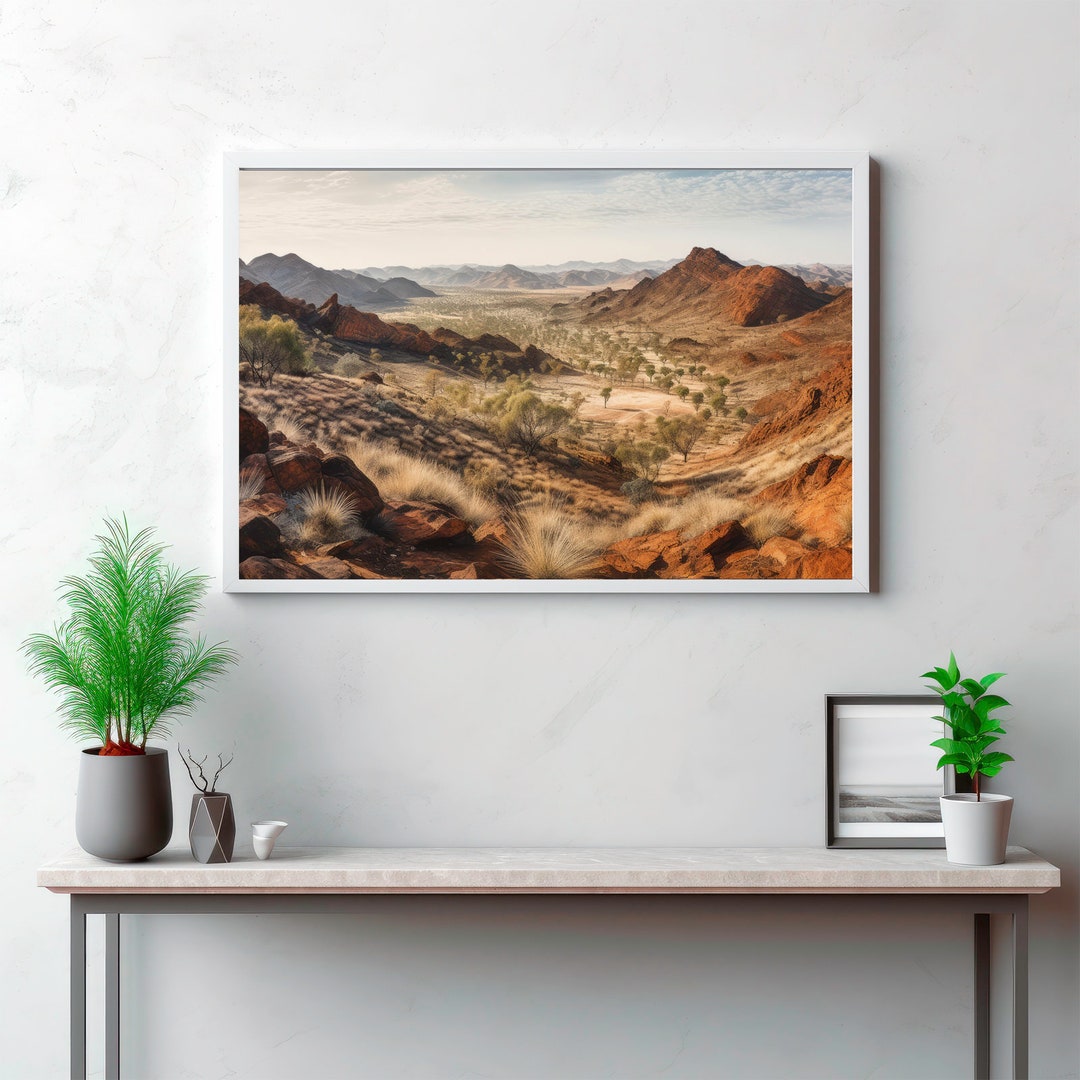 Valley Vistas: the Untamed Beauty of the Macdonnell Ranges - Etsy