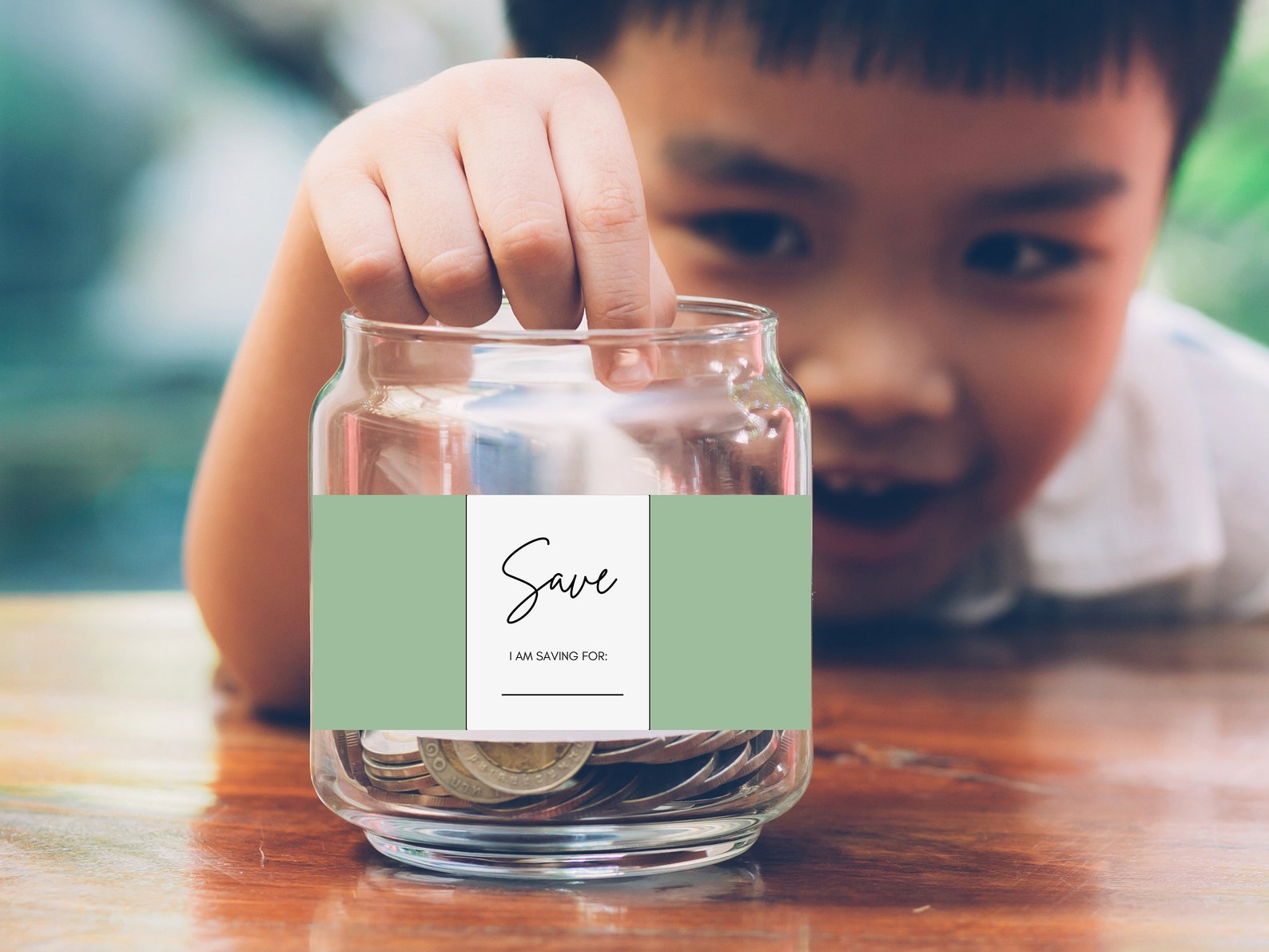 Kids Money Jar Labels: Give, Save, Spend, Invest (printable) - Etsy