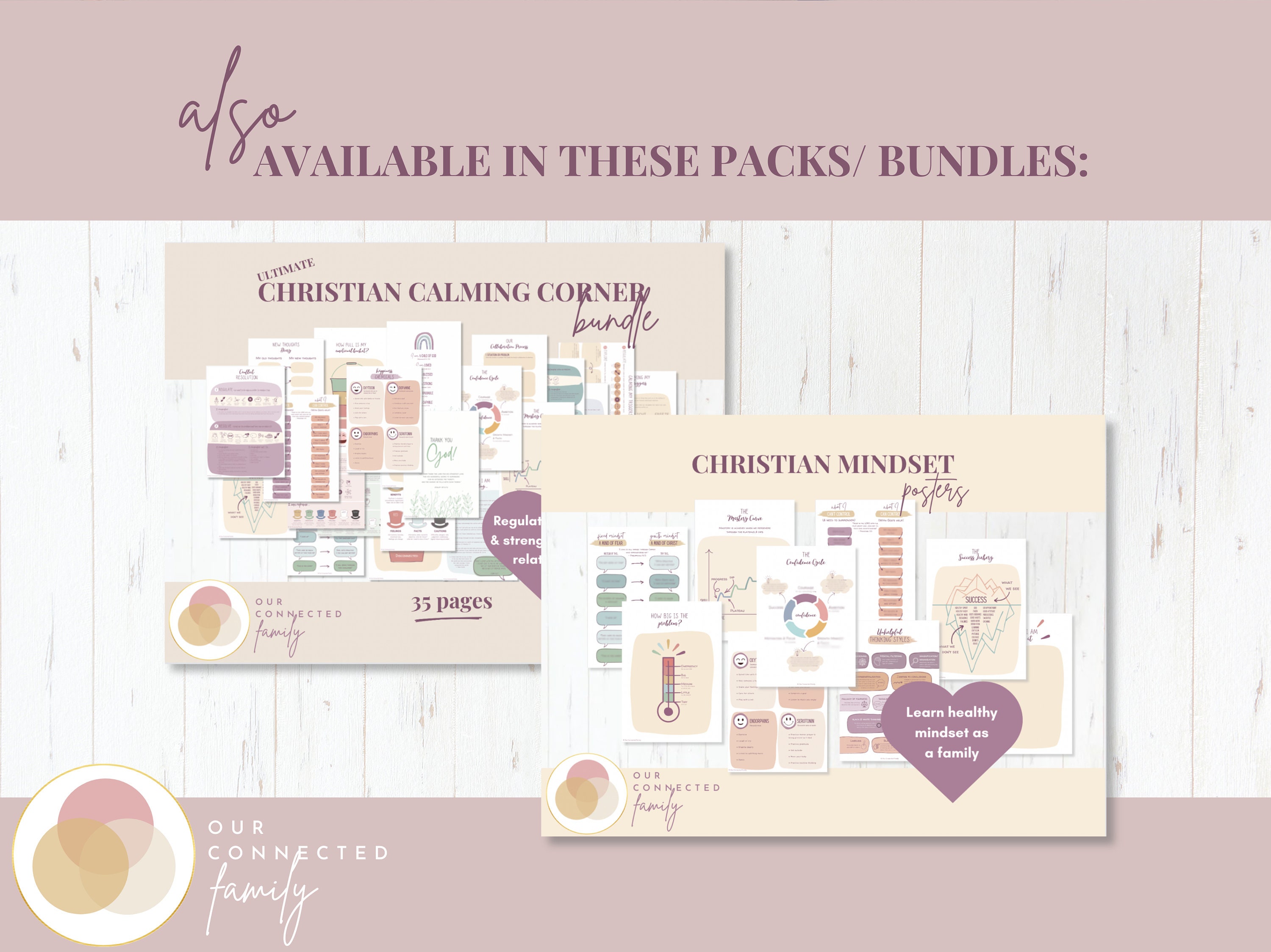 Christian Growth Mindset Poster: Faith-based Educational Wall Art ...