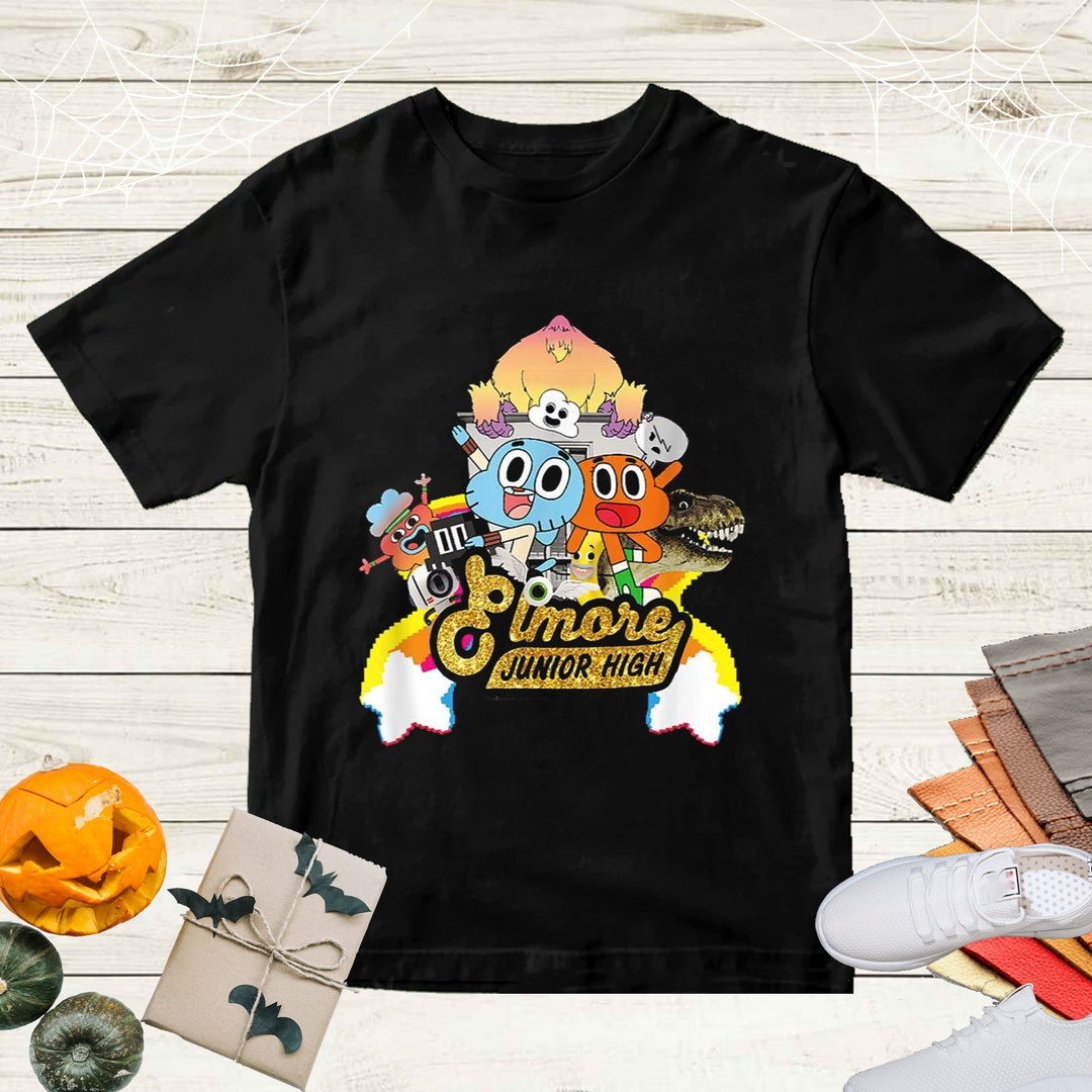 El asombroso mundo de Gumball Elmore Junior High T-Shirt The - Etsy España