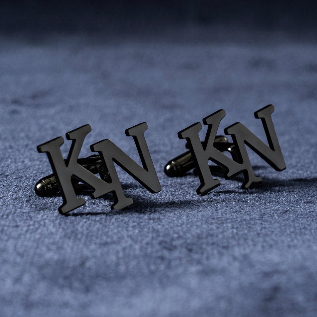 Personalized Name Cufflinks, Customized Cufflinks, Stainless Steel Suit ...