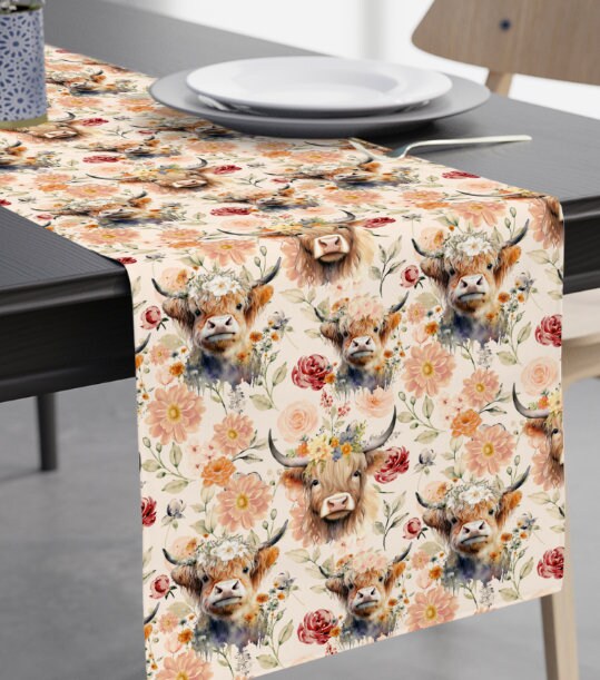 Highland Cow Seamless Pattern Western Pattern for Personal and ...