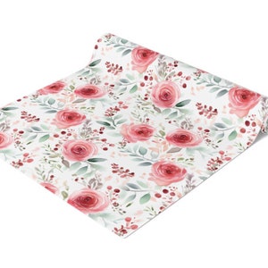 Pink Roses Seamless Pattern | Watercolor Pattern for Commercial Use ...