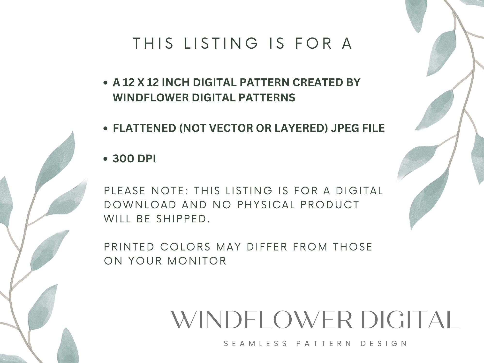 Monkey Palm Trees Seamless Pattern | Continuous Pattern for Commercial ...