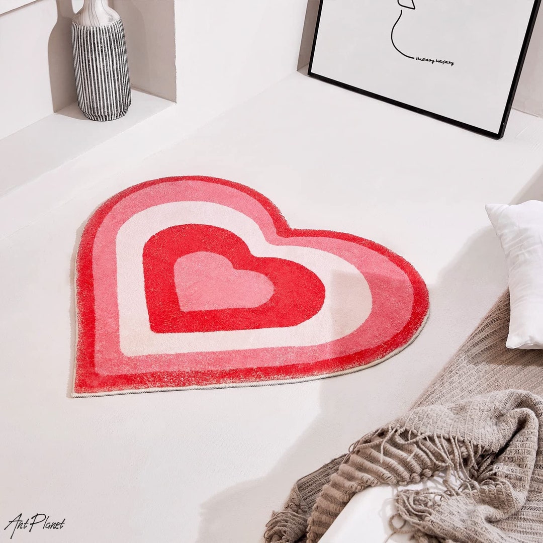 Give Me Your HEART Rug for Bathroom, Bedroom, and Living Room, Non-slip ...