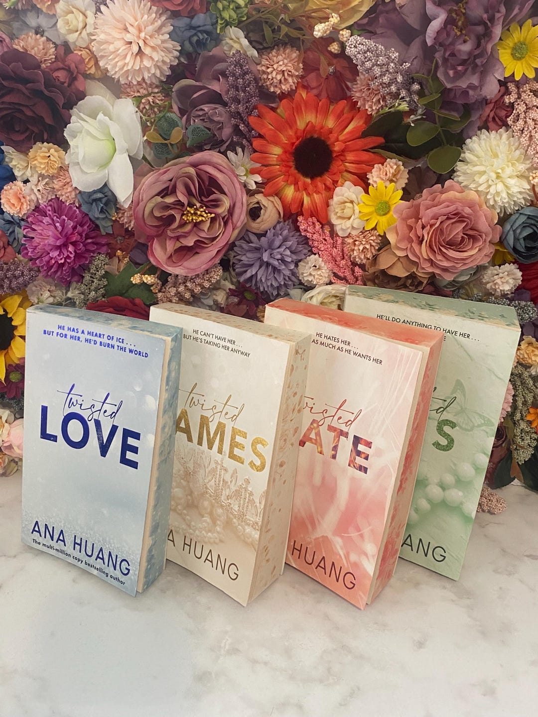 Twisted Series | Custom Sprayed Edge Edition | Upcycled Once-loved Book ...