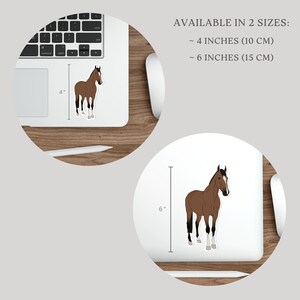 Custom Horse Sticker | Horse Decal | Personalized Equine Sticker ...