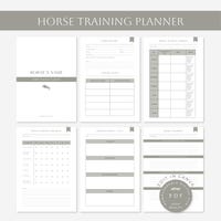 Professional Horse Journal - THE ESSENTIALS. Instant Download (A4 ...