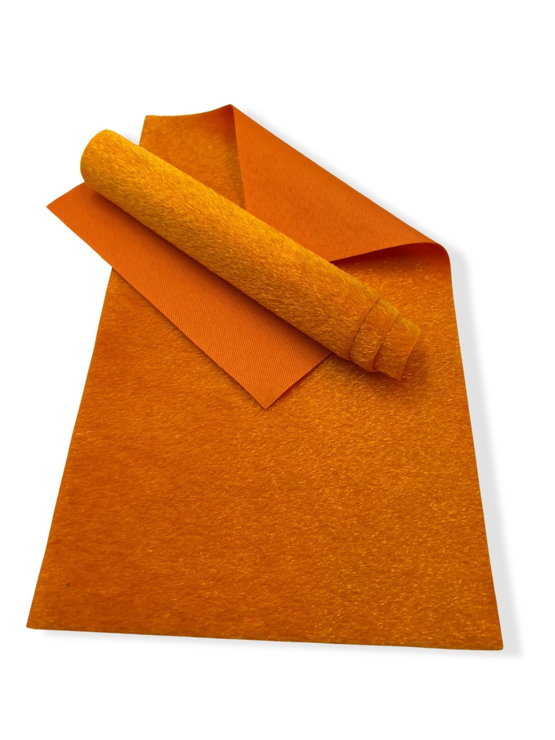 Imitation HORSE Fur Faux Leather Sheets Imitation Orange HORSE Fur ...