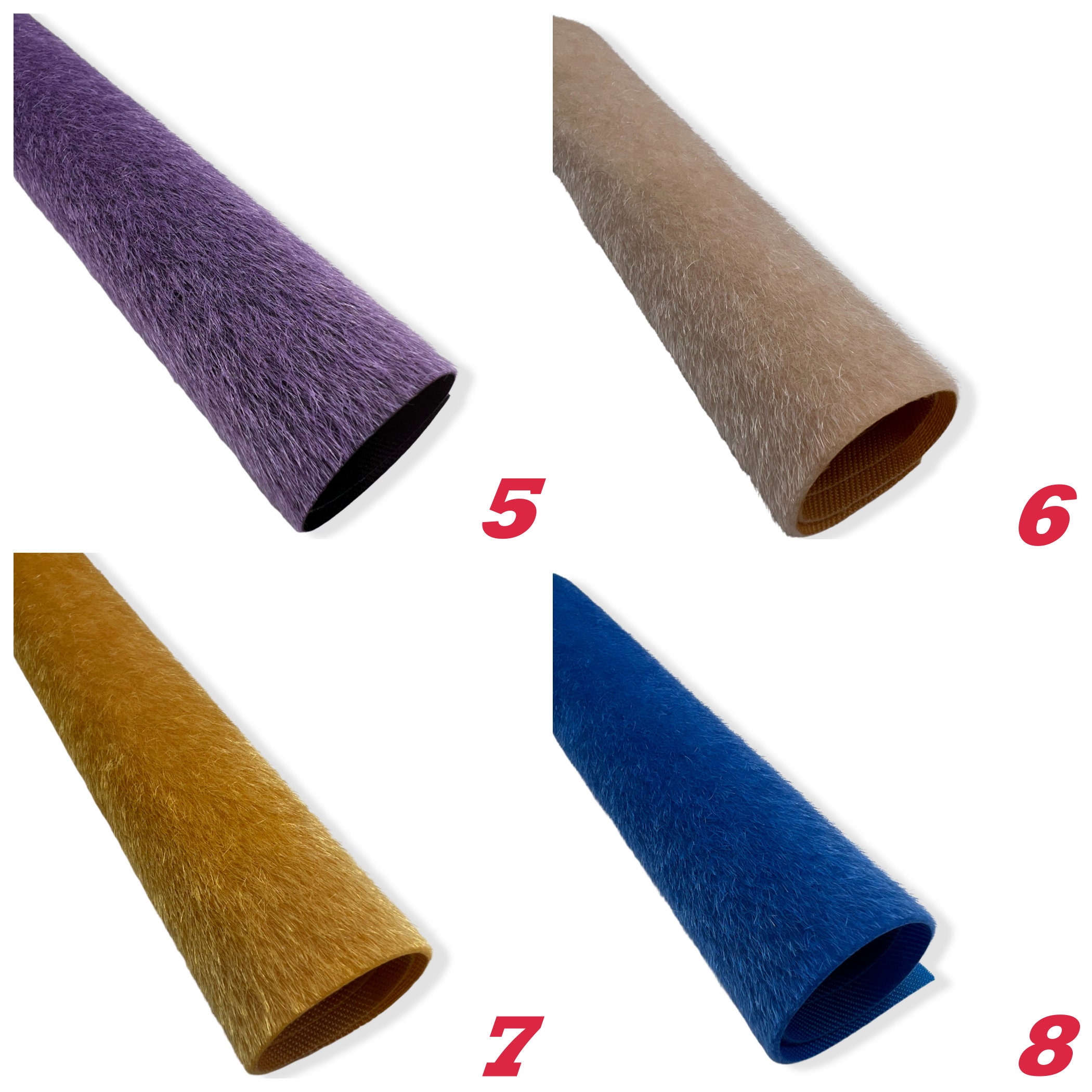 Imitation HORSE Fur Faux Leather Sheets Imitation HORSE Fur Sheets 7 ...