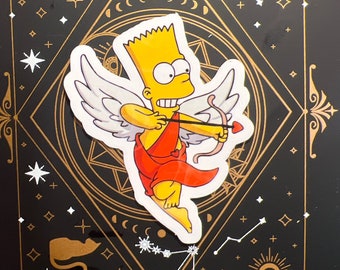 Floating Homer Simpson Sticker the Simpsons Collection Decal - Etsy