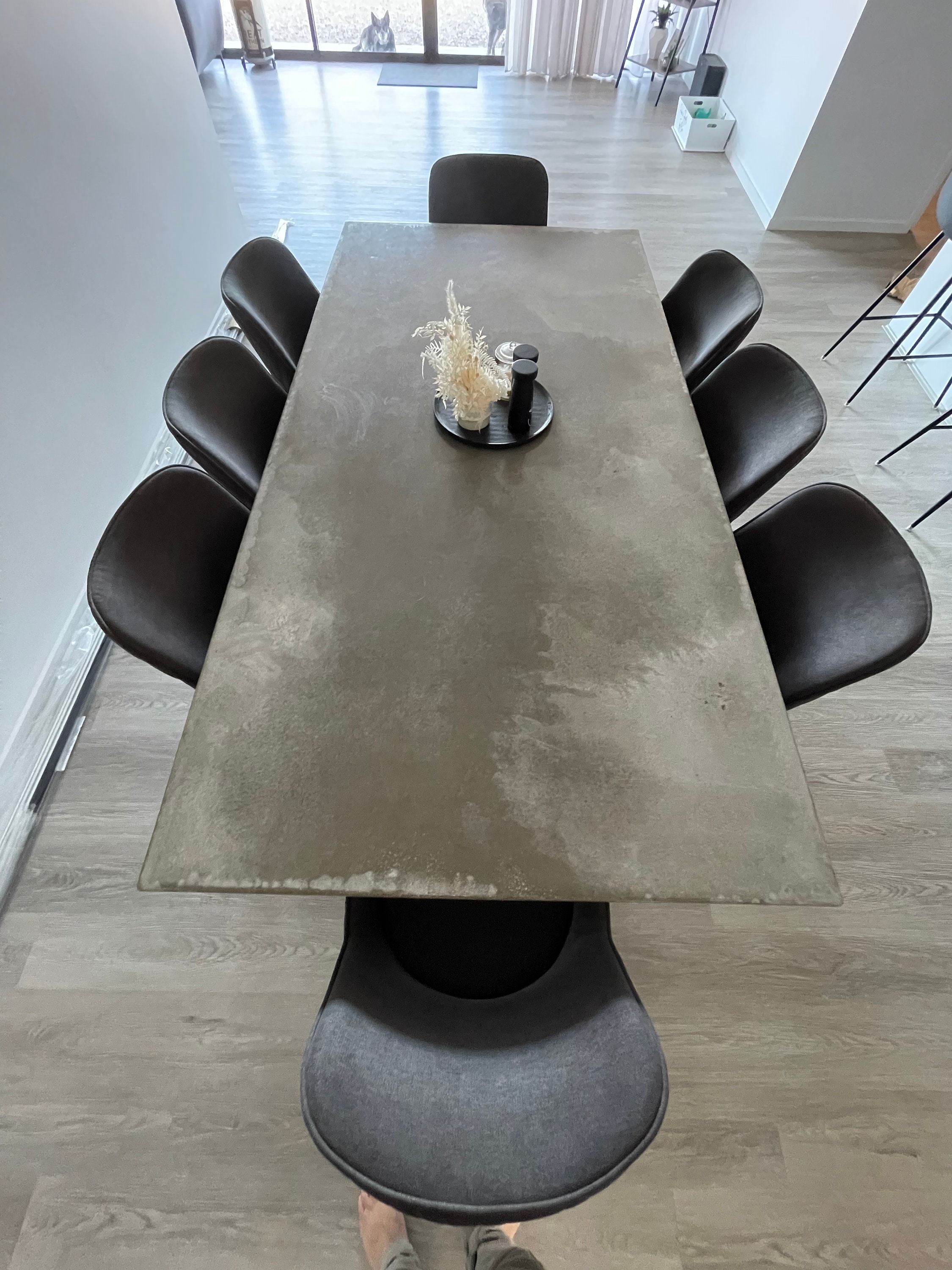 Custom Concrete Table and Legs - Etsy Australia