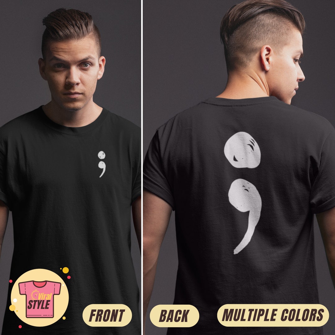 Ren Fan Merch Semicolon Tee How to Be Me Album Artwork Shirt Ren Fan ...