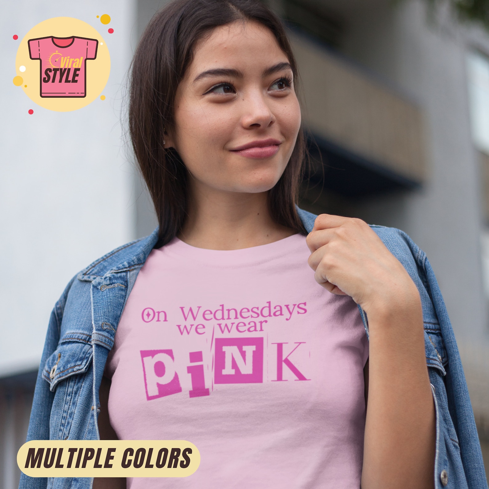 On Wednesdays We Wear Pink Mean Girls Movie Quote T-shirt Mean Girls ...
