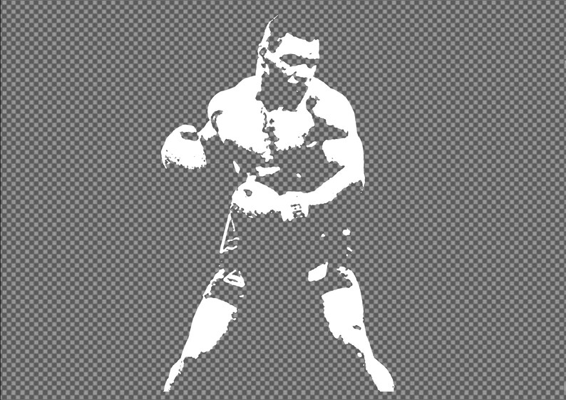 Mike Tyson SVG PNG Heavy Weight Boxing Champion Iron Mike Clipart ...