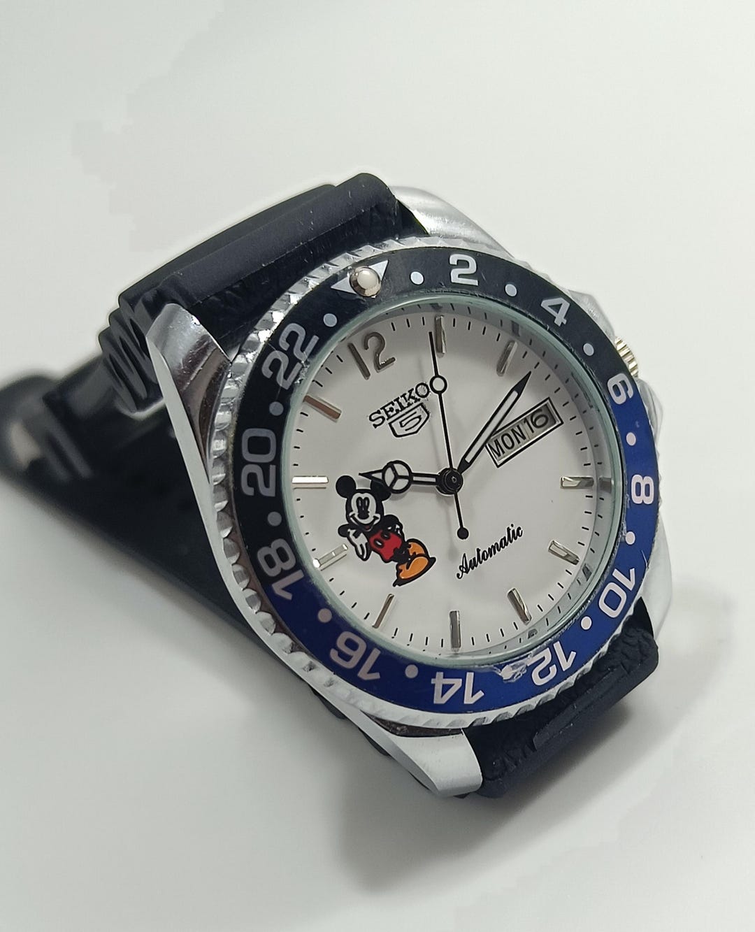 Seiko Automatic Men's Japanese Wrist Watch /17 Jewels 42MM Rotating ...