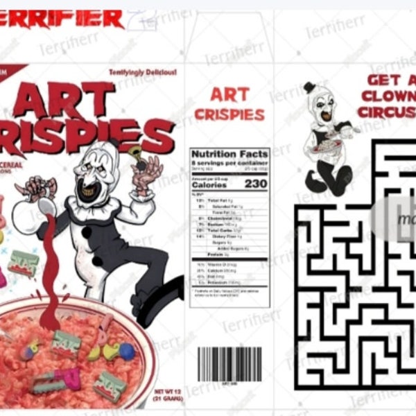 Terrifier art the clown mask - Etsy México