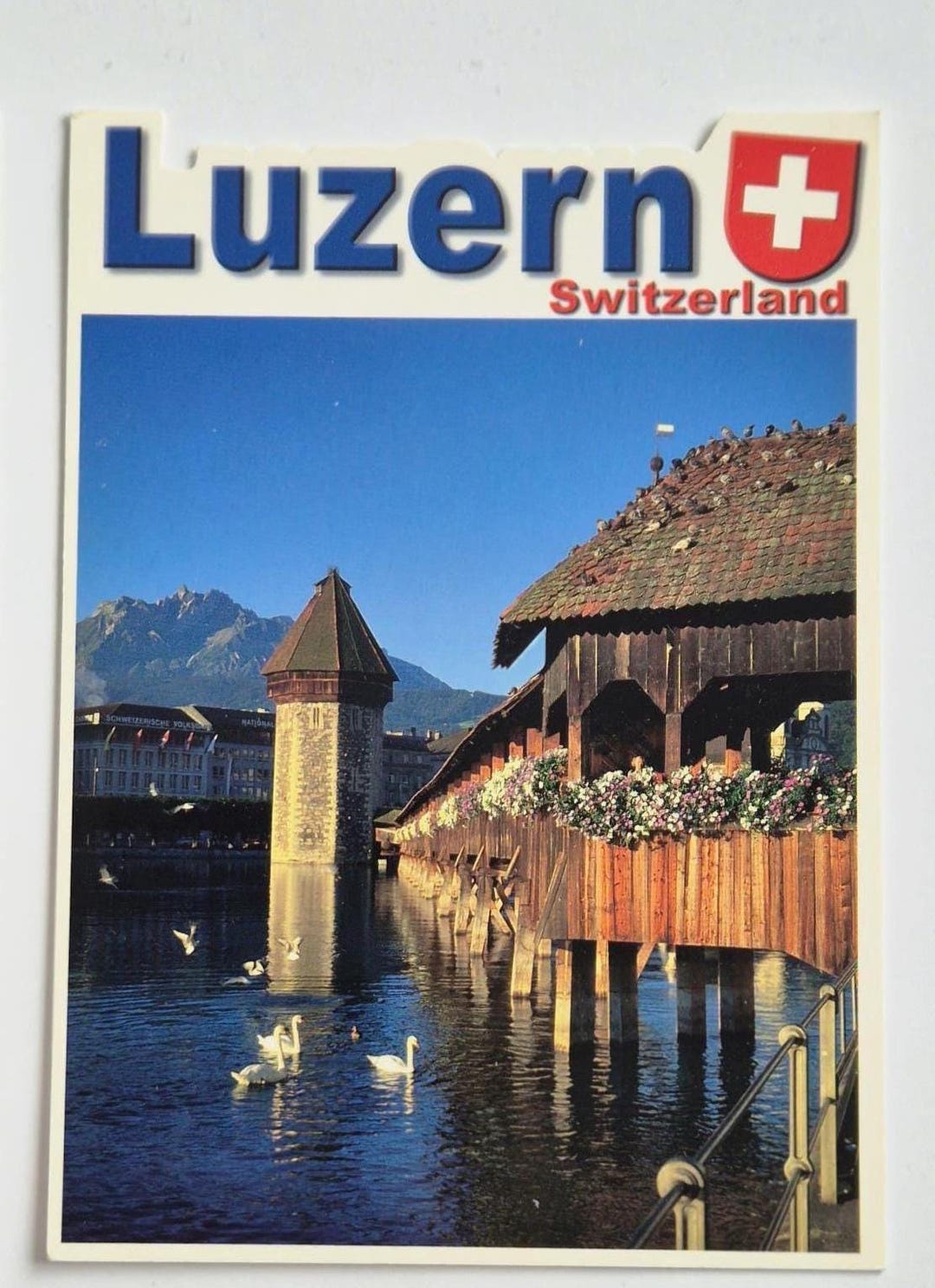 Unused Authentic Zurich and Luzern Postcards – Old Postcards, New Year ...