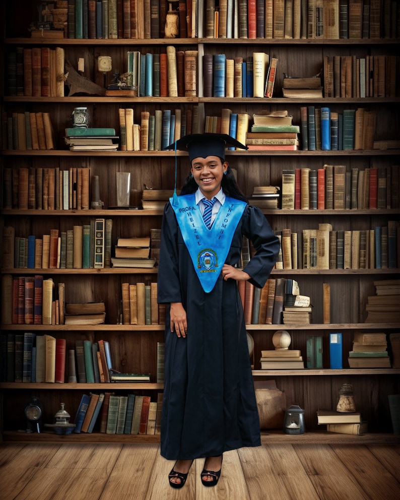 20 Retro Bookshelf Graduation/back to School Digital - Etsy